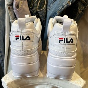 Fila | Shoes | Nwt Fila Disruptor Platform Wedge Chunky Sneakers | Poshmark